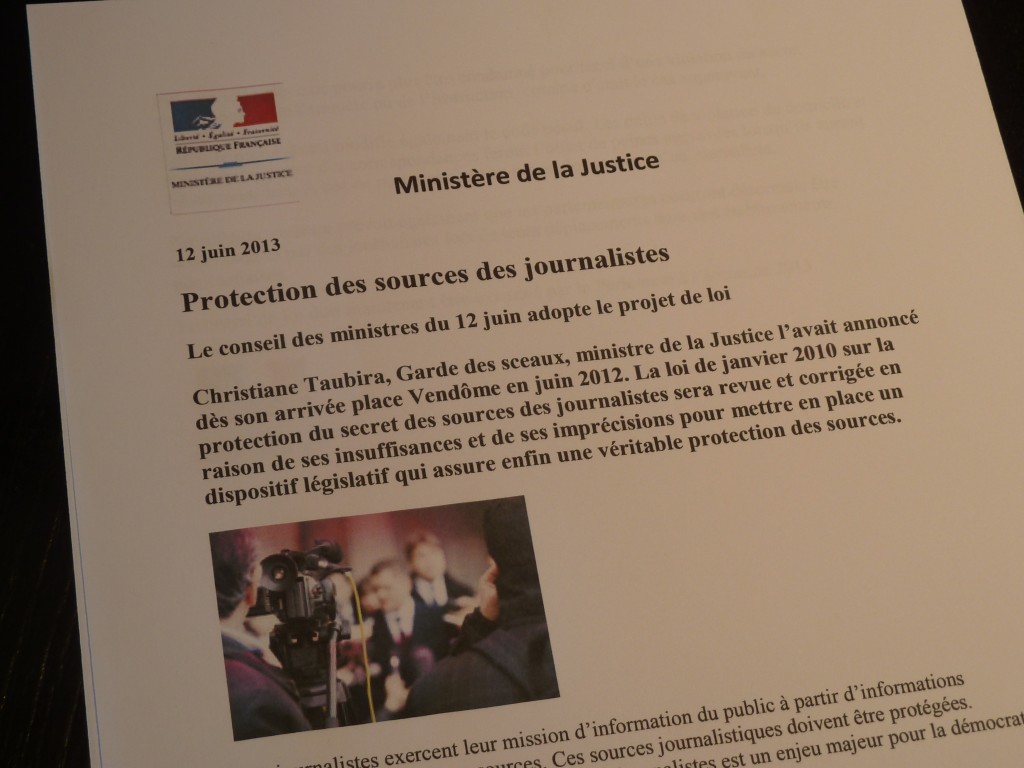 Protection des sources des journalistes : alors, alors, monsieur le ...