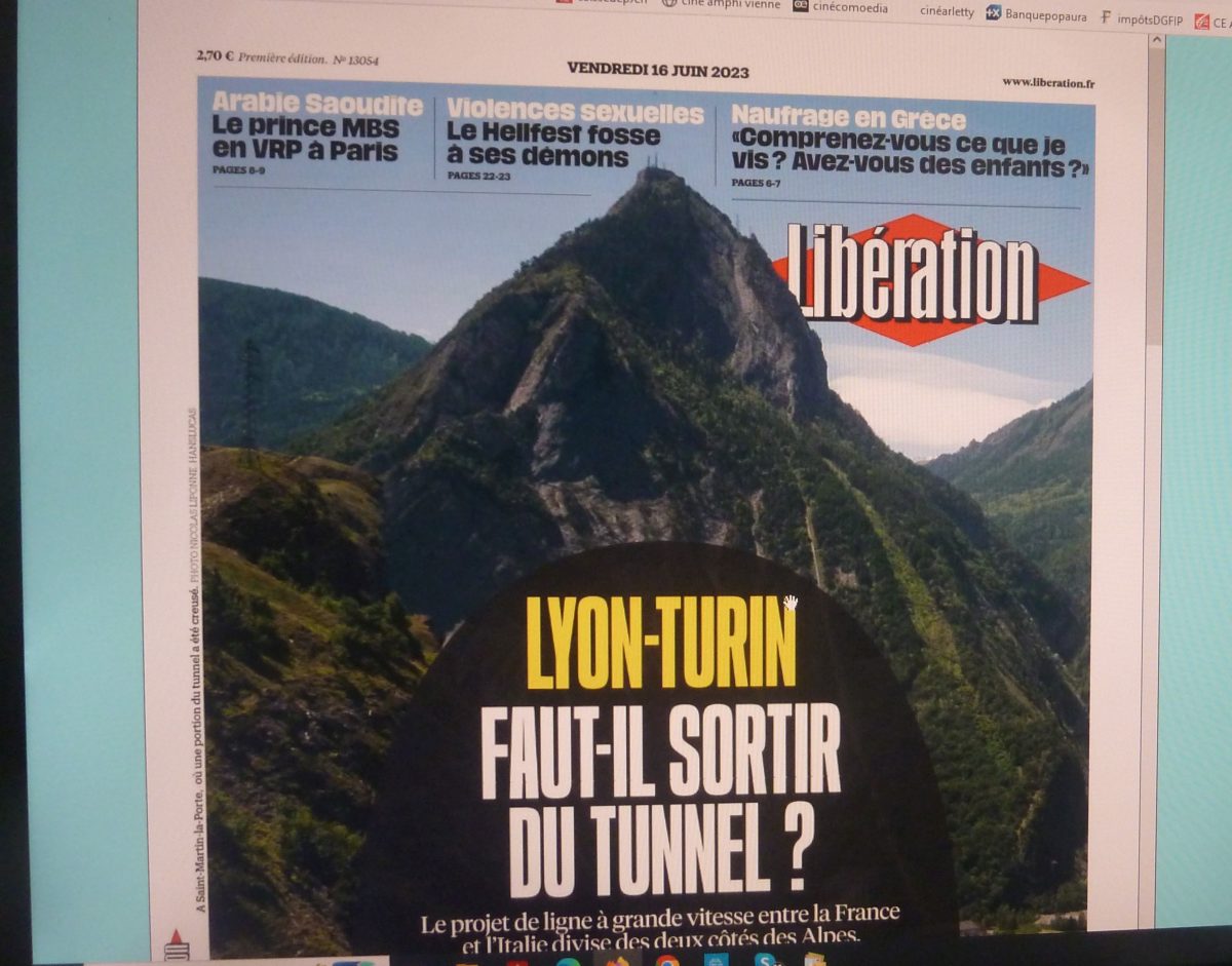 Liaison Lyon-Turin : les raisons d’une opposition | L'écume d'un jour