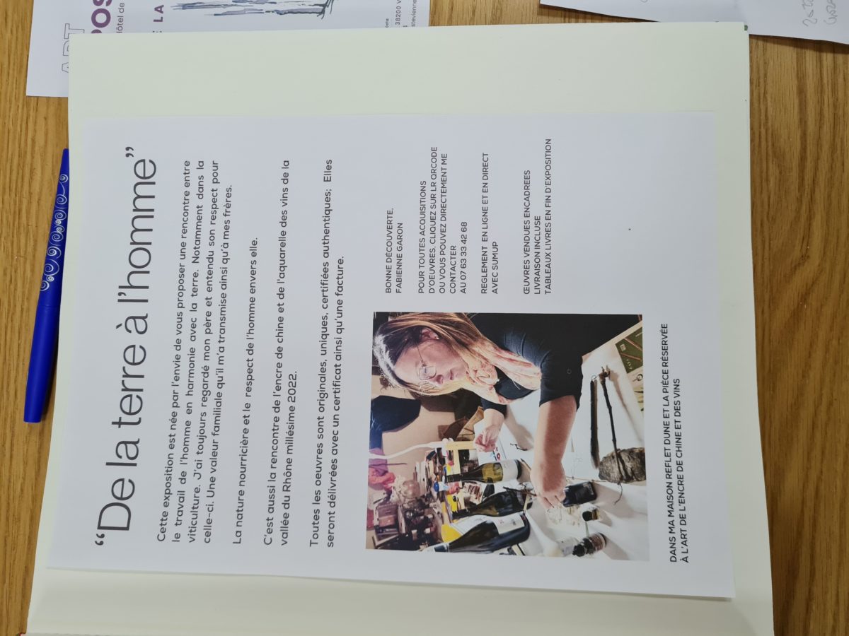 Entre la terre et l’homme : Fabienne Garon expose à Vienne (Isère) | L ...